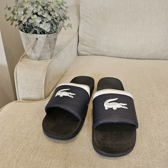 Lacoste | Shoes | Authentic Lacoste Slides Size | Poshmark
